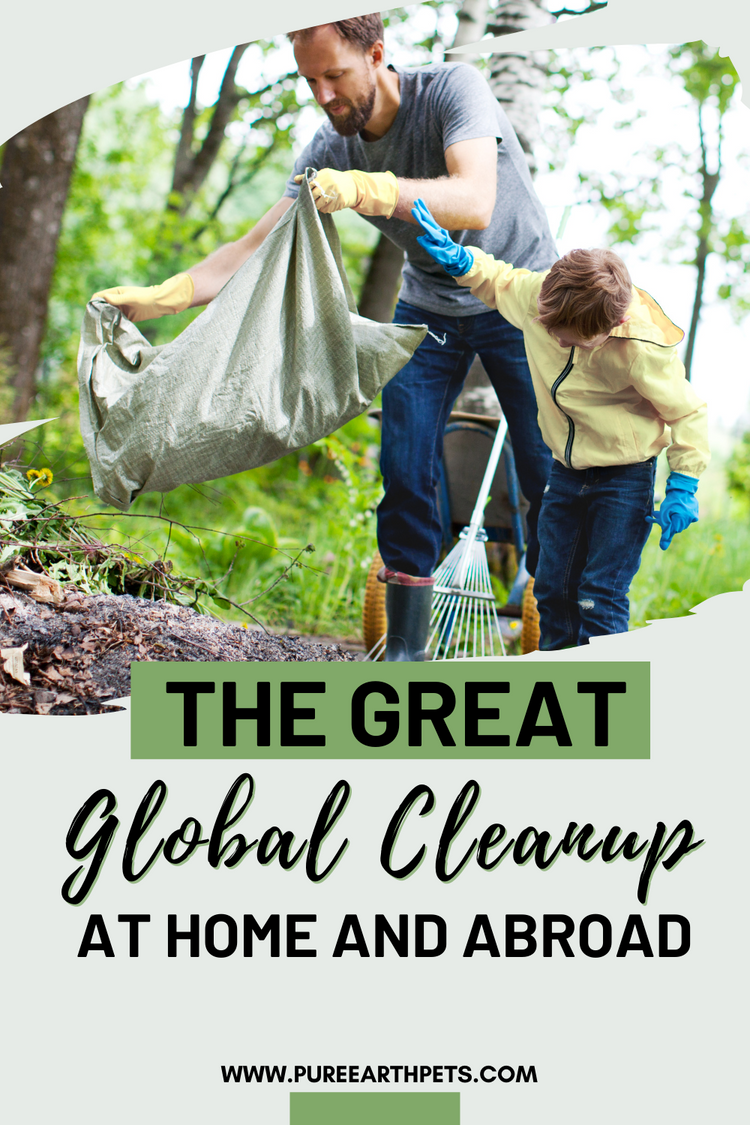 The Great Global Cleanup, At Home and Abroad – Pure Earth Pets